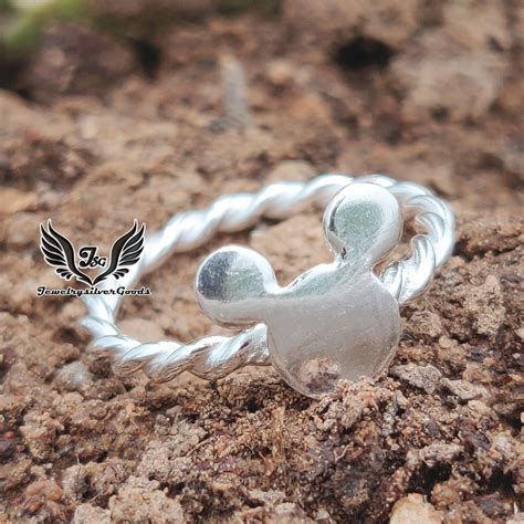 Mickey Mouse Ring Etsy
