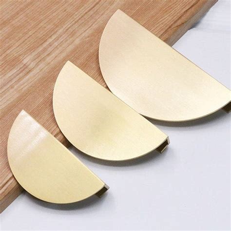 Nordic Brass Wardrobe Pull Handle Lengthening Door Pull Handle Etsy