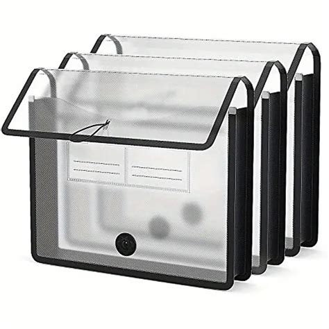 Rainbow Color File Bag Folder Plastic Expanding File Folder Temu