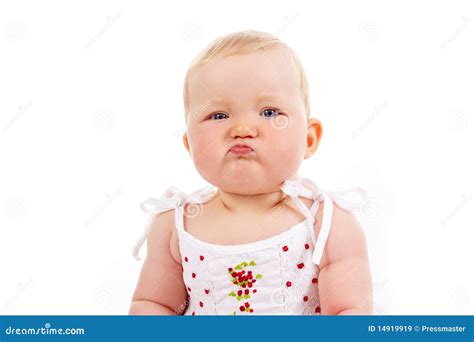 Freches Mädchen Stockbild Bild Von Kinder Frau Lokalisierung 14919919