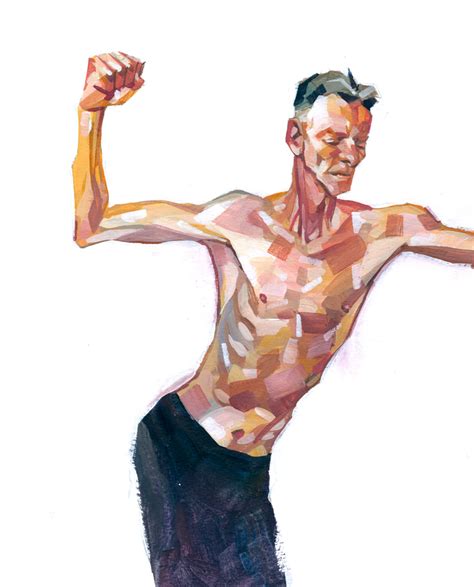 Kagan Mcleod Original Art Life Drawing Male 1 Kirbys Comic Art