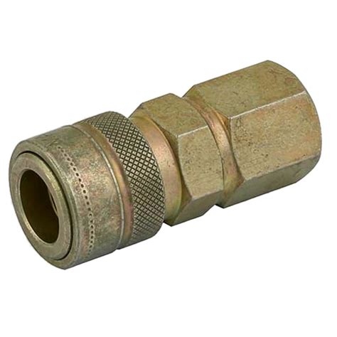 Pcj5 0606 012 Quick Coupling With Internal Thread G3 8 Npt Female 1000 Bar 6 L Min