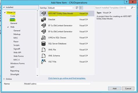 CRUD Operations In MVC