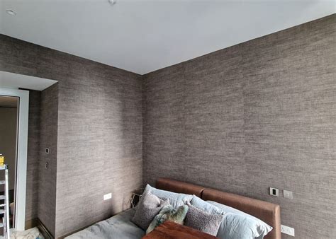 Grasscloth Wallpaper Installer Bluespec Decorating Limited