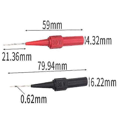 Multimeter Probes Needle Test Probe Copper Probes Test Lead Probe For