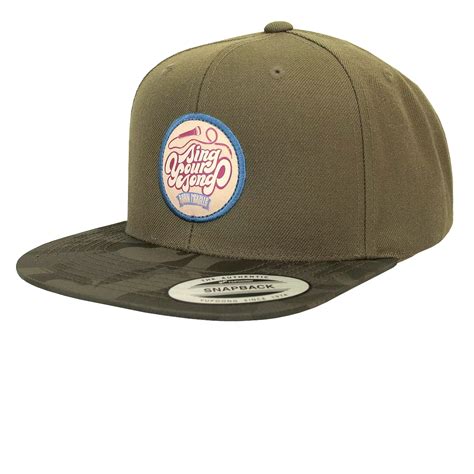 Casquette Snapback Yupoong Camo Personnalisable Textile Print