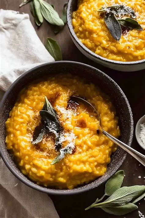 Creamy Baked Pumpkin Risotto Easy And Comforting Dinner