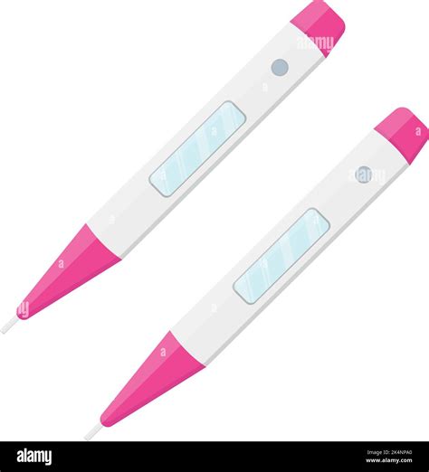 Pregnancy Tests Illustration Vector On A White Background Stock