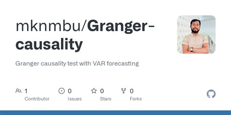 GitHub Mknmbu Granger Causality Granger Causality Test With VAR Forecasting