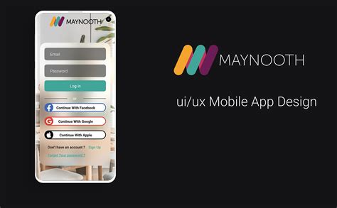 Maynooth Mobile App Design On Behance