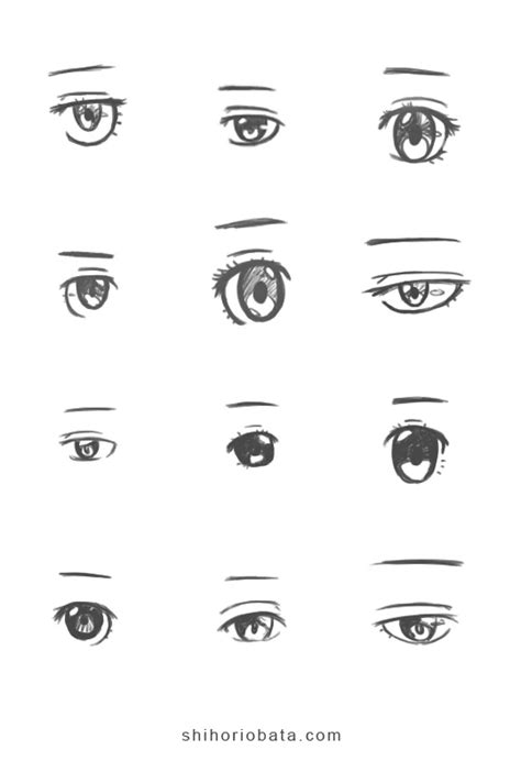 How To Draw Anime Eyes Easy Step By Step Tutorial