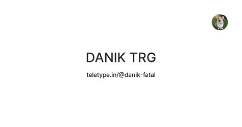 Danik Trg — Teletype