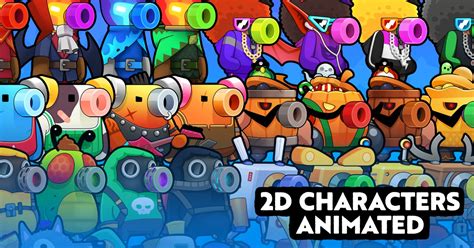 2d Characters Casual1 2d Characters Unity Asset Store