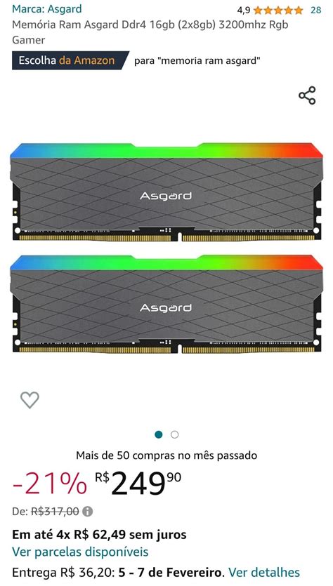 Memória Ram Asgard é Boa R Craftmybox