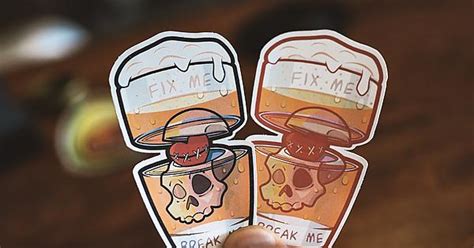 Recently Taught Myself How To Print And Die Cut My Vector Art To Make