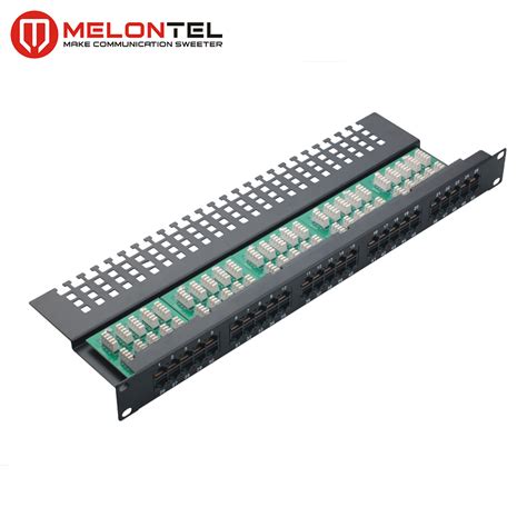 1u Rj11 Rack Mount 25 Ports Data Voice Patch Panel Cat 3 Patch Panel And Rj11 Patch Panel