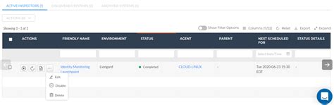 Dynamic Inspector Configuration