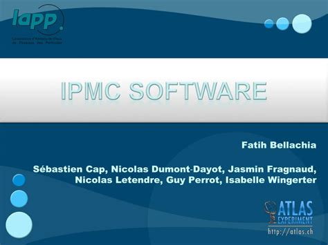 Ppt Ipmc Software Powerpoint Presentation Free Download Id2394048