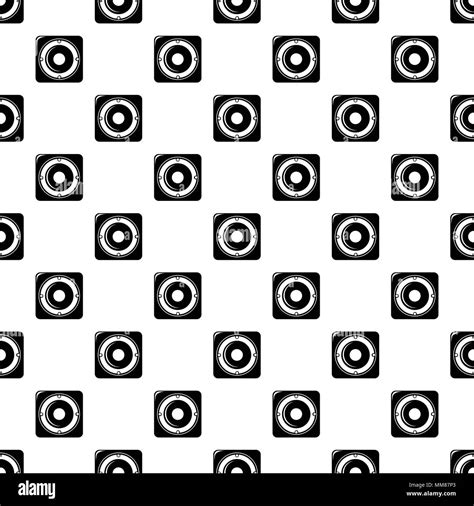 Speaker Pattern Vector Seamless Stock Vector Image Art Alamy