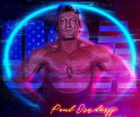 Paul Orndorff Neon Art Mixed Media By Luettgen Vidal Pixels
