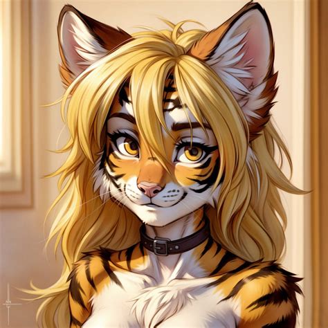 Cute Furry Tiger Girl 3 By Numeradin On Deviantart