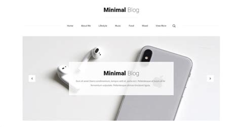 Clean Minimal Wordpress Themes For Minimalist Look And Feel Websites
