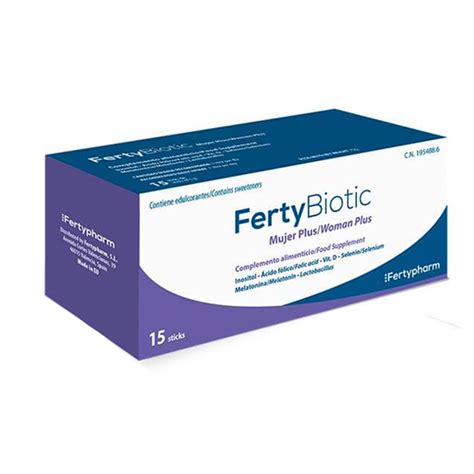Fertybiotic Mujer Plus 15 Sticks Para Mejorar Fertilidad En Sop