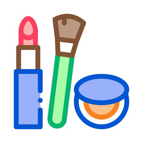 Halloween Cosmetics Icon Vector Outline Illustration 17322523 Vector