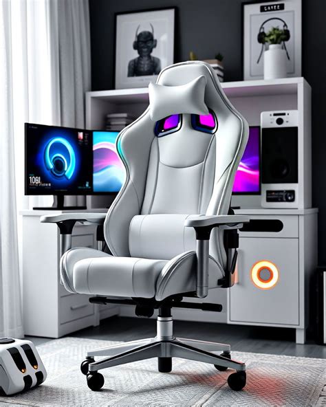 30 All White Gaming Setup Ideas For A Sleek Modern Room