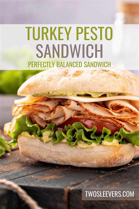 Turkey Pesto Sandwich Artofit