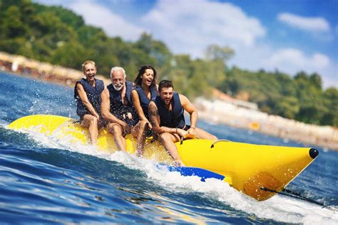 Enjoy Banana Ride In Goa Fun Water Adventure Get To 50 Off Sea