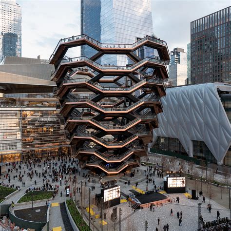 View Of The Public Square And Gardens Hudson Yards