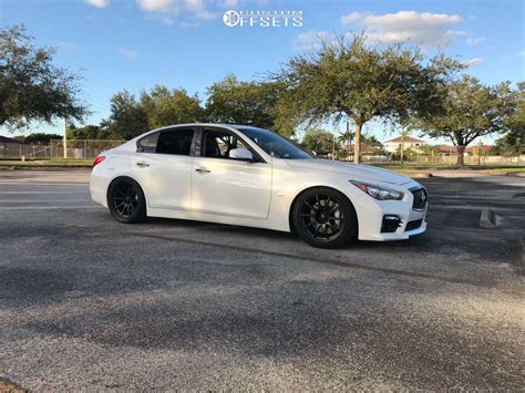 2016 Infiniti Q50 With 19x9 5 25 Konig Dekagram And 255 40r19 Kumho