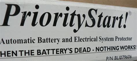 Priority Start 12 Volt Pro X Prioritystart Automatic Battery Protector