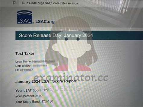 Lsat代考保分 🌐lsat代考 一月 2024 正式出分！🎉几位客户分别拿下99、98的顶级分数。🏅🏅 Examinator
