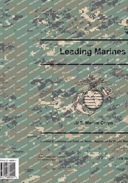 Marine Corps Warfighting Publication Mcwp 6 10 Leading Marines August