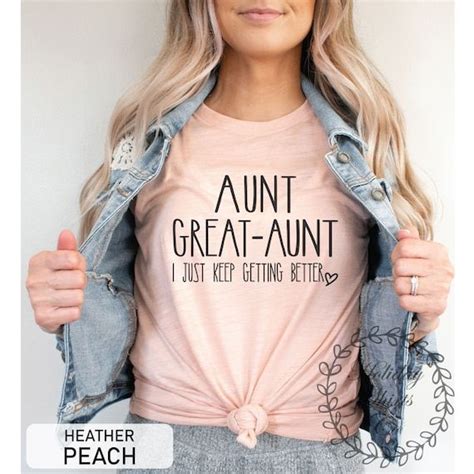 T For Great Aunt Aunt Pregnancy Announcement Christmas T For Great Auntie Aunt Great