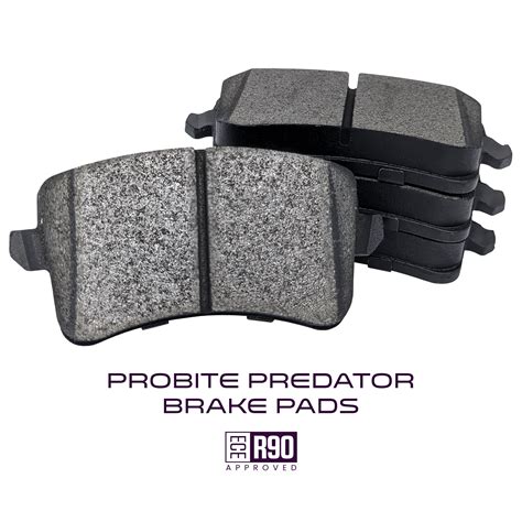 Predator Brake Pads R90 Fronts W142mm H55mm D16mm