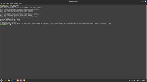 Solved Linux Mint Showing Warning During Apt Update