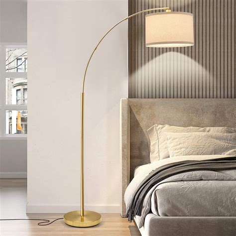 Mercer41 Vondal Arc Floor Lamps For Living Room Lighting Modern Arched