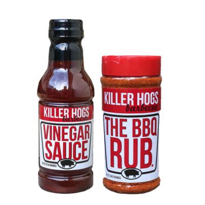 Killer Hogs Malcom Reed The Bbq Rub And Vinegar Sauce Combo Pack Ebay