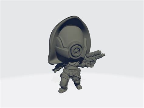 Capsule Chibi Alien Dating Sim Tali Impact Miniatures