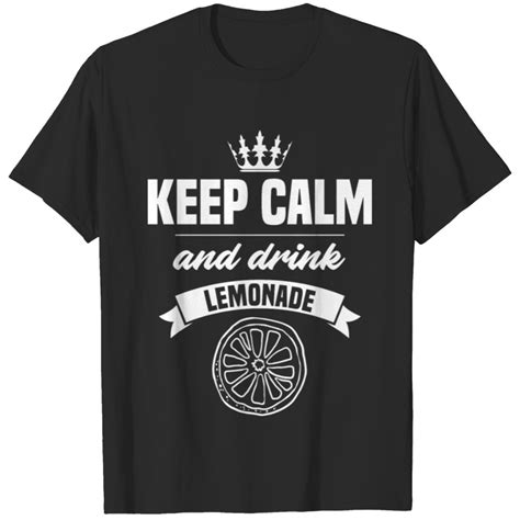 Funny Lemonade Keep Calm And Drink Lemonade T Shirt Sold By Brian Jennings Sku 6921489 40