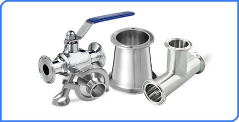 Tri Clover Fittings And Valves Stainless Steel