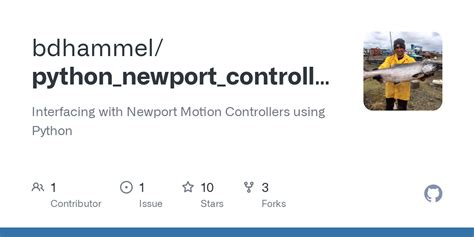 Github Bdhammelpythonnewportcontroller Interfacing With Newport
