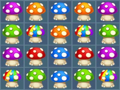 Mushroom Match Play Online Games Free