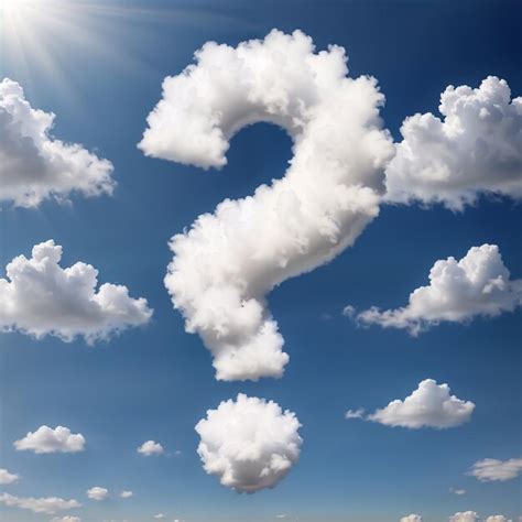 Cloud With Question Mark Images Free Download On Freepik