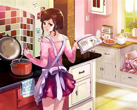 Apron Anime Girl At Eva Howse Blog