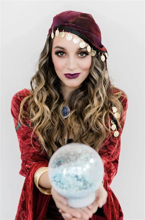 Fortune Teller Hair Tutorial Circus Fortune Teller Costume Oracle