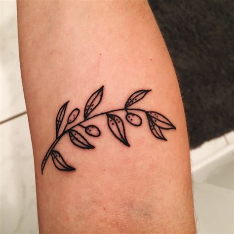 Olive Branch Tattoo Designs